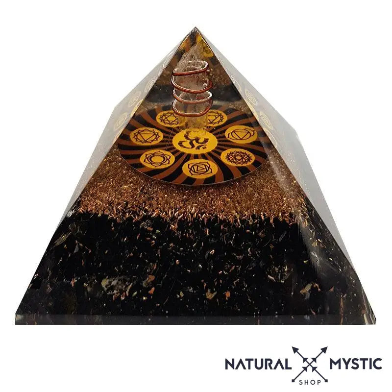 Orgonitpyramide Schwarzer Turmalin Bergkristall | Natürlicher Zauber ...